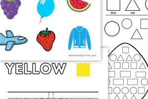 Kindergarten Colors Worksheets