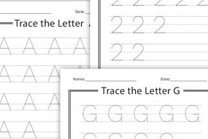 Kindergarten Worksheets